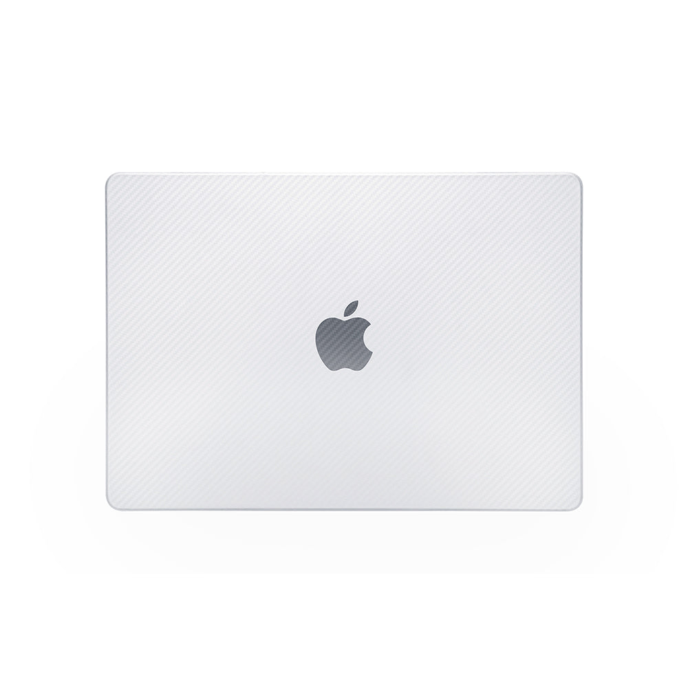 Carbon Fiber White | Shop Hard Shell MacBook Air and Pro Cases | iKase