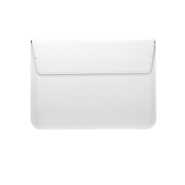 Leather White - Macbook Sleeve - Macbook Air Pro Retina M1 M2 13" 13.6 ...